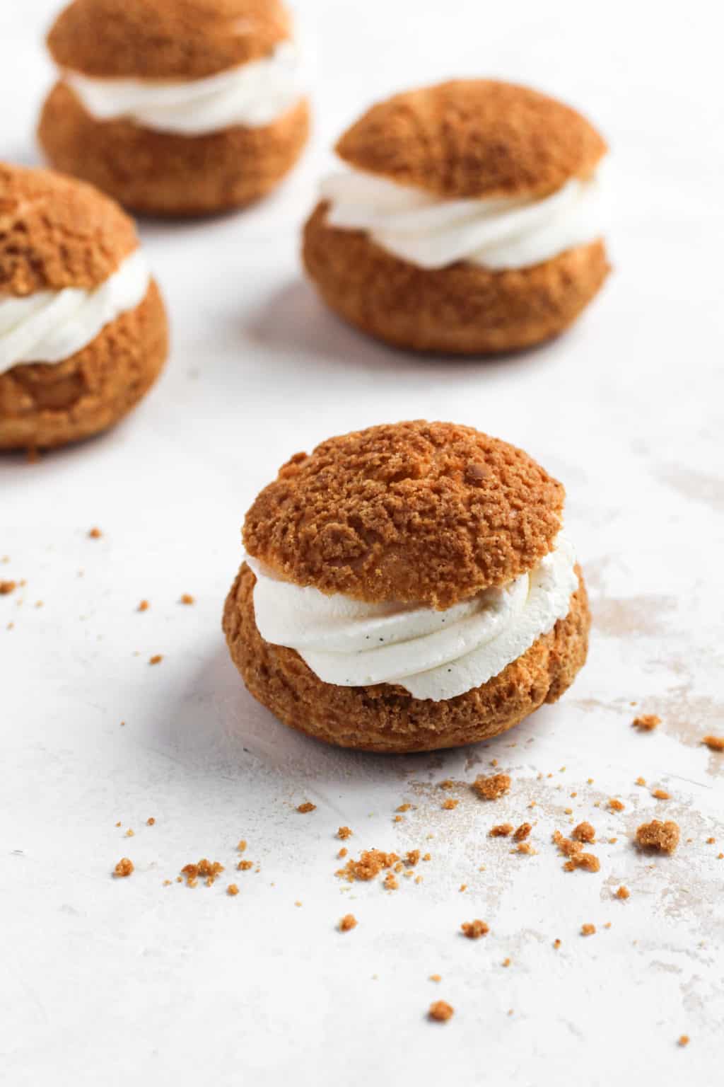 Vanilla Bean Cream Puffs | The Sweet Occasion