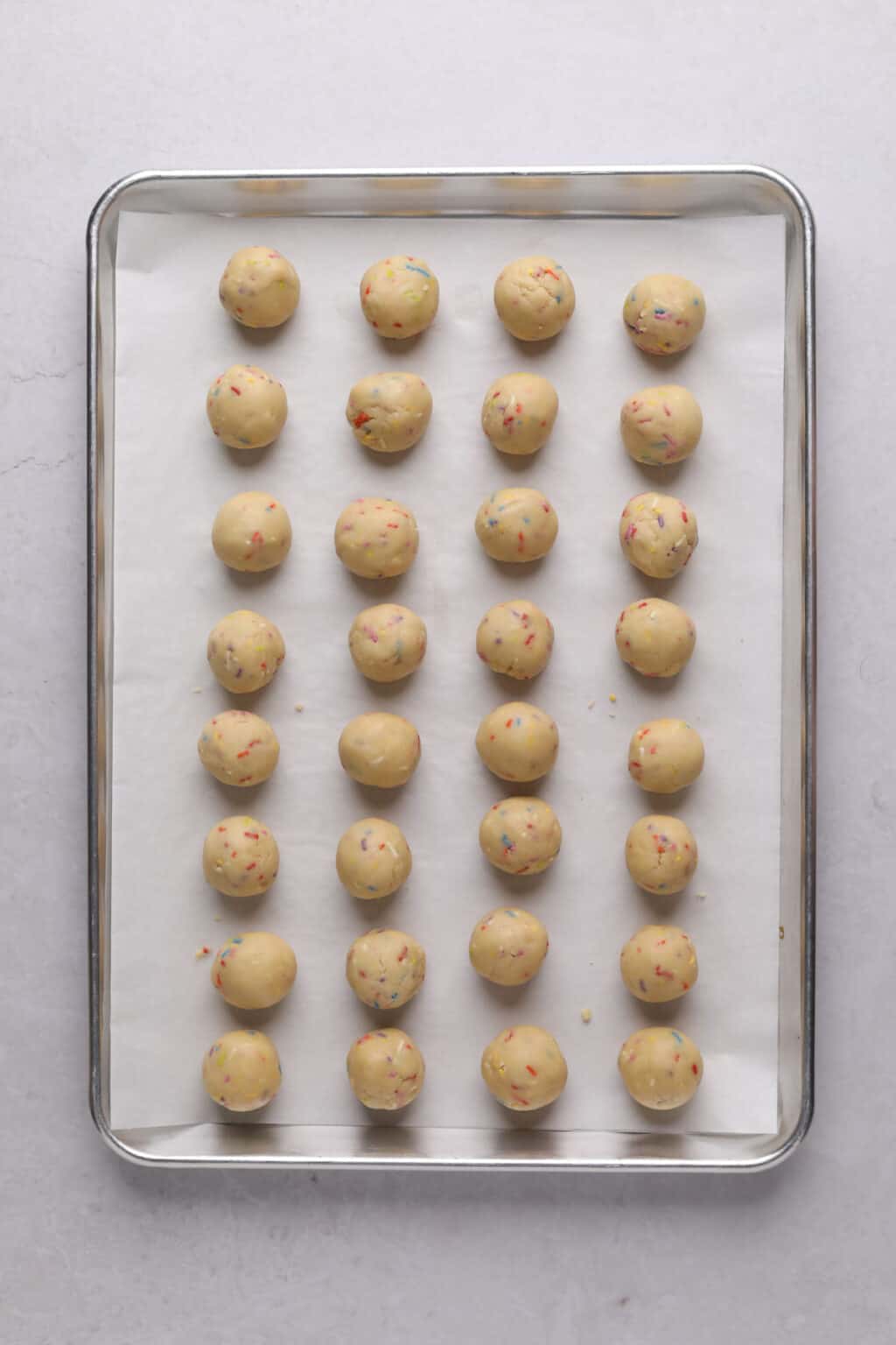 Stuffed Birthday Cake Cookies | The Sweet Occasion