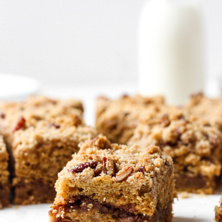 Sweet Potato Coffee Cake {with almond streusel} | The Sweet Occasion