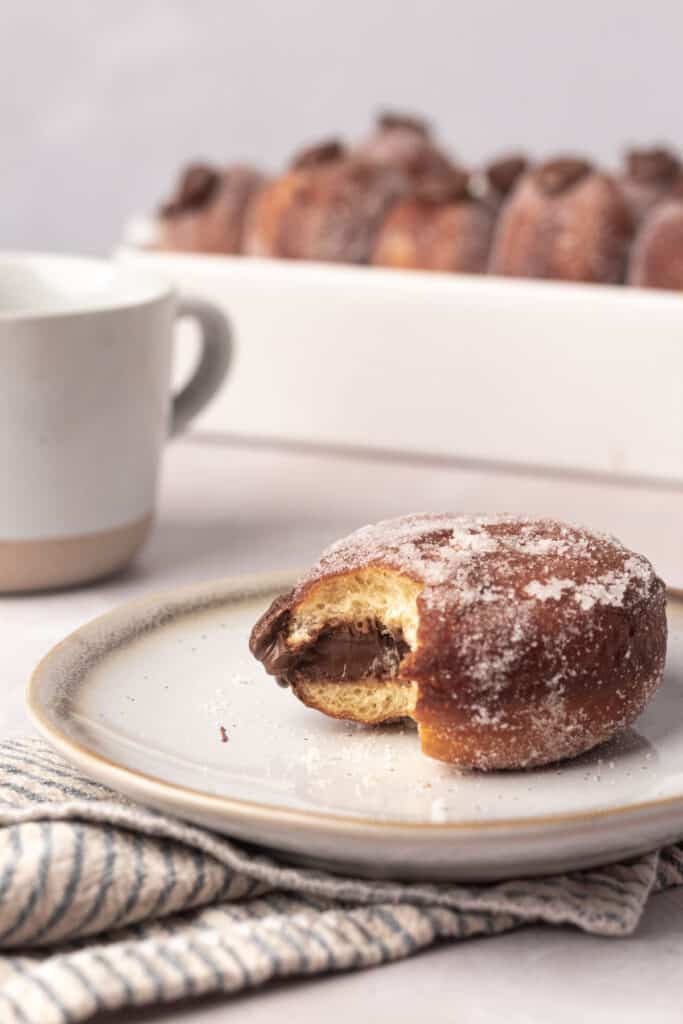 Chocolate Filled Donuts | The Sweet Occasion