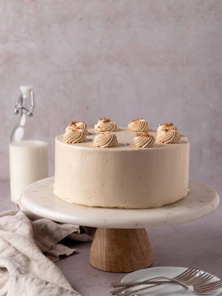 8 Inch Round Vanilla Cake Recipe | The Sweet Occasion