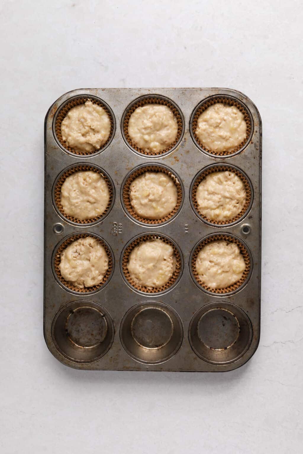 Sour Cream Banana Muffins with 2 Bananas | The Sweet Occasion