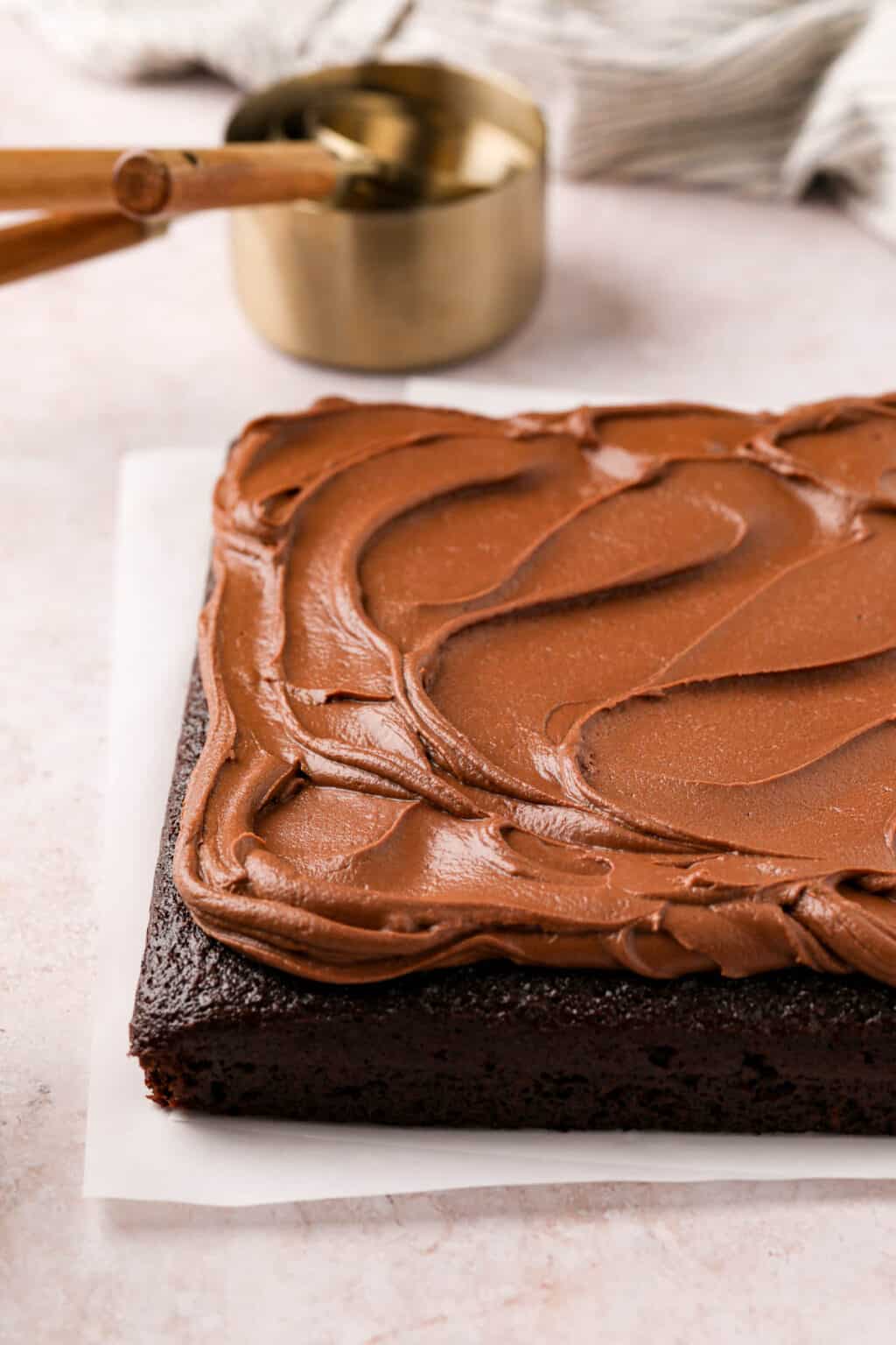 5-Ingredient Chocolate Fudge Frosting | The Sweet Occasion
