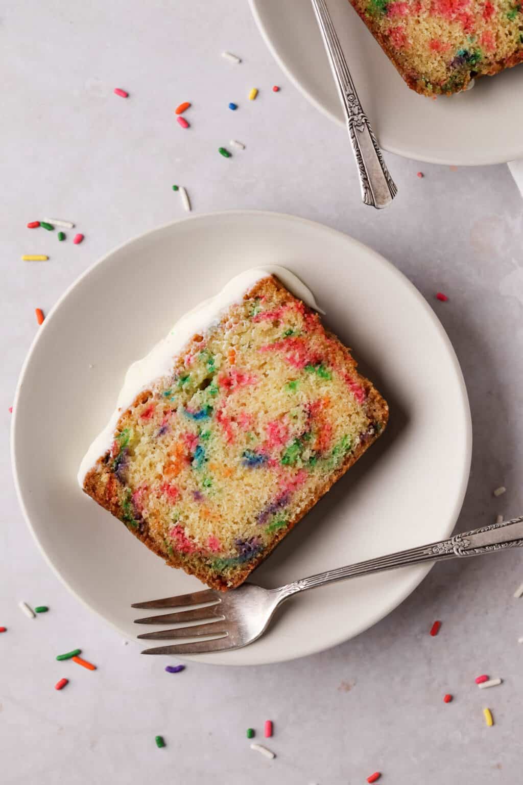Easy & Moist Funfetti Pound Cake | The Sweet Occasion
