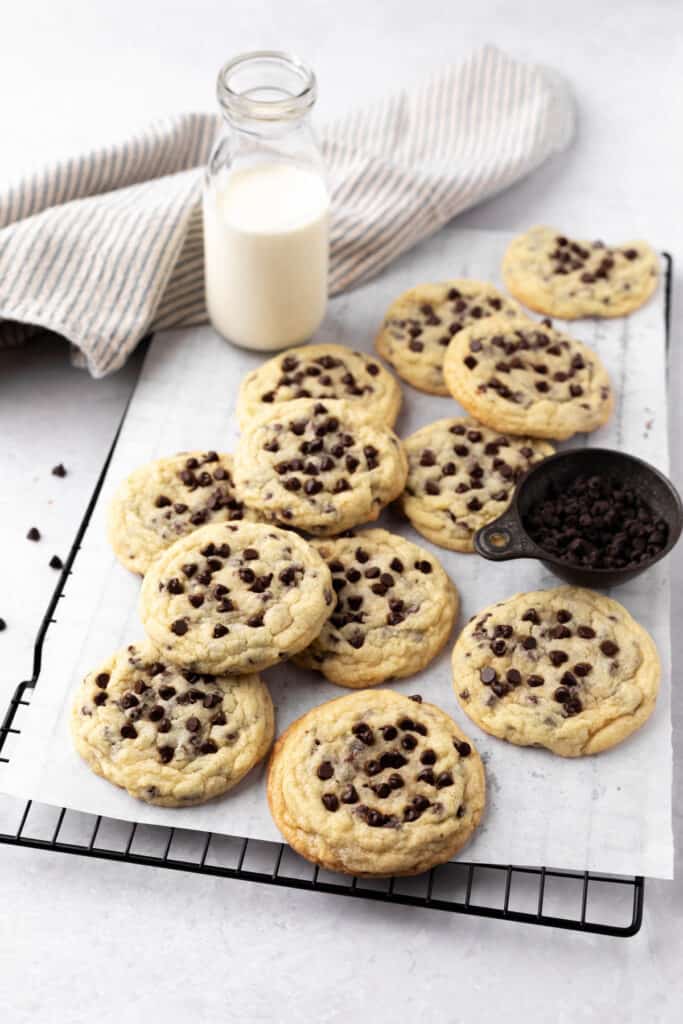 30-Minute Chocolate Chip Sugar Cookies (no chill) | The Sweet Occasion