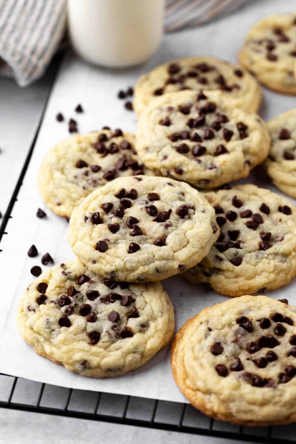 Sugar Cookies With Chocolate Chips