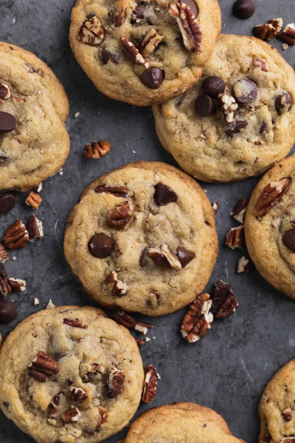 Thick & Chewy Chocolate Chip Pecan Cookies (30 minutes) | The Sweet ...